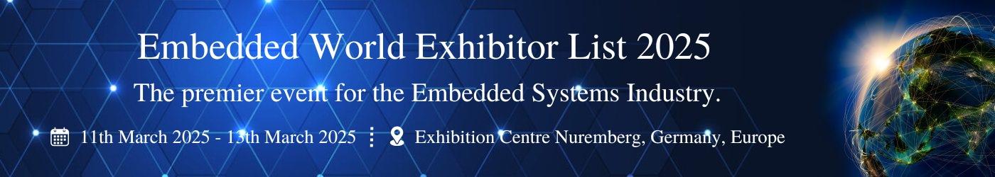 Embedded World Exhibitor List - Buy At $600 - ExhibitorsData