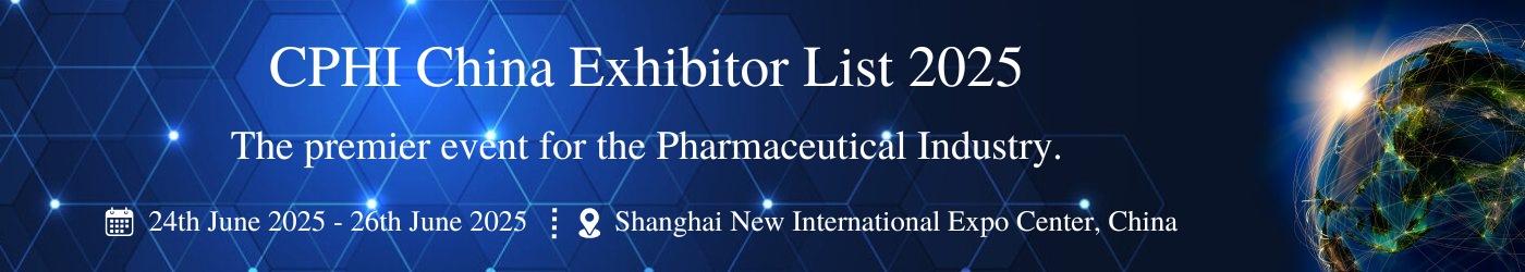 CPHI China Exhibitor List - Buy At $800 - ExhibitorsData