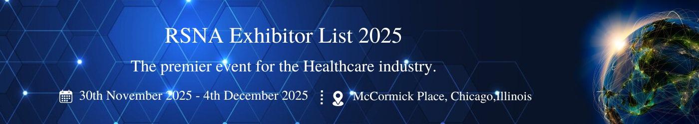 RSNA Exhibitor List - Buy At $300 - Exhibitors Data