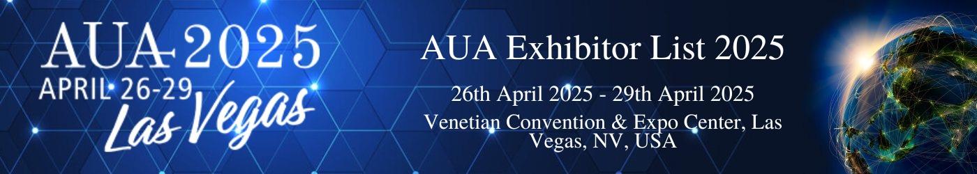 AUA Exhibitor List - Buy At $220 - Exhibitors Data