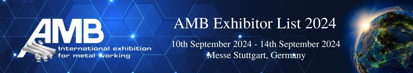 AMB Exhibitor List - Buy At $450 - Exhibitors Data