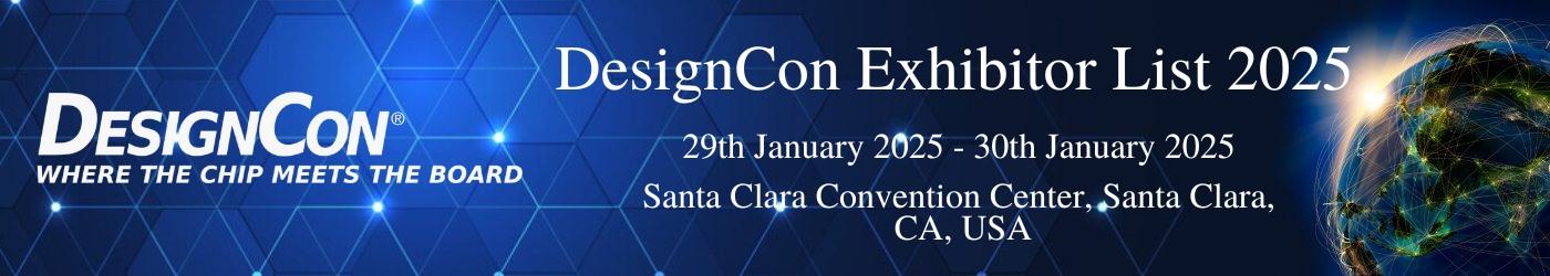 DesignCon Exhibitor List - Buy At $150 - Exhibitors Data