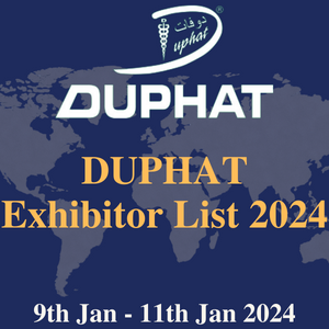 DUPHAT Exhibitor List - Buy At $100 - Exhibitors Data