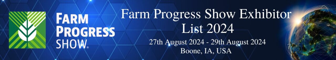 Farm Progress Show Exhibitor List - Buy At $300
